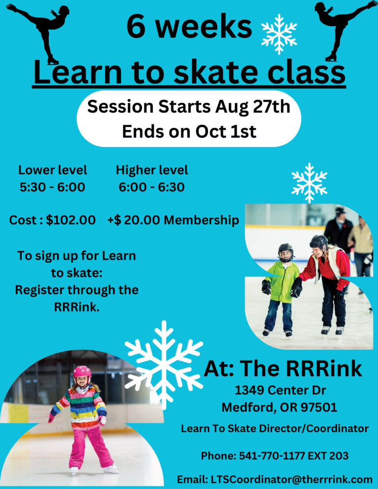 Skate – The RRRink | Ice Skating & Hockey Rink in Medford Oregon