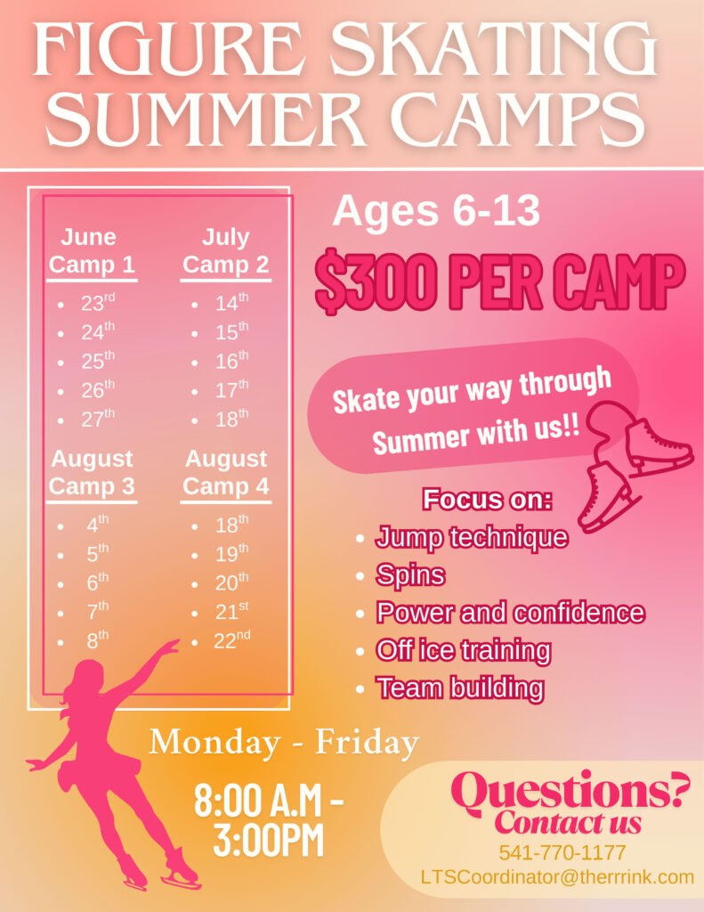 Camps – The RRRink | Ice Skating & Hockey Rink in Medford Oregon